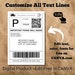 Fake Shipping Label Editable Canva Template, Funny Custom Gift Label ...