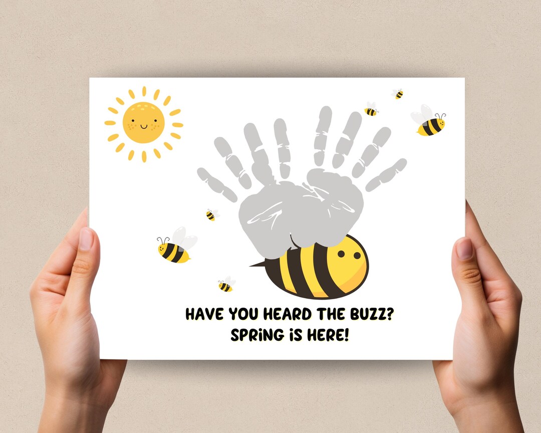 Spring Handprint Craft, Spring Handprint Art,handprint Activity ...