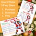 Roll a Santa Dice Game, Printable Holiday Game, Christmas Party, Candy ...