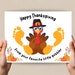 Thanksgiving Handprint Craft, Preschool Activity Baby Toddler ...