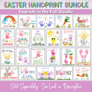 Easter Handprint Craft, Easter Handprint Art, Toddler Handprint ...