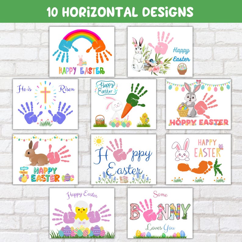 Easter Handprint Craft, Easter Handprint Art, Printable Activity ...