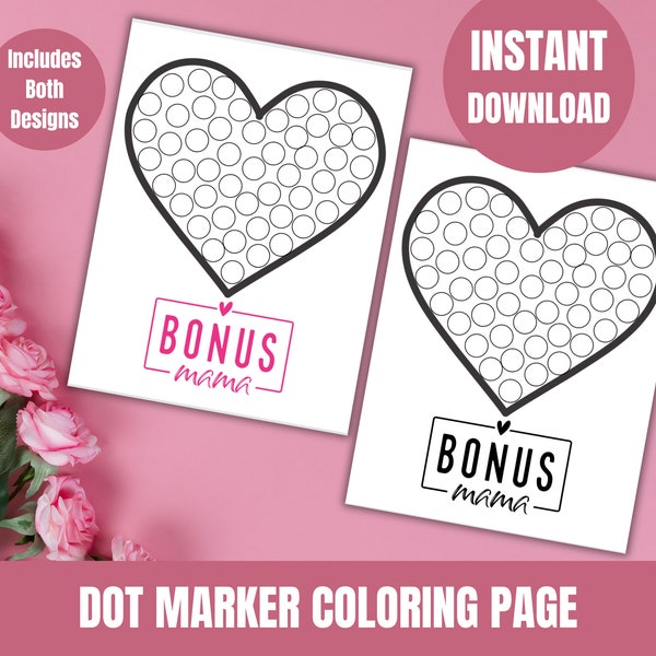 Heart Shaped Dot Art - Etsy