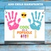 Summer Handprint Art, Preschool Activity for Babies, Toddlers, Kids ...