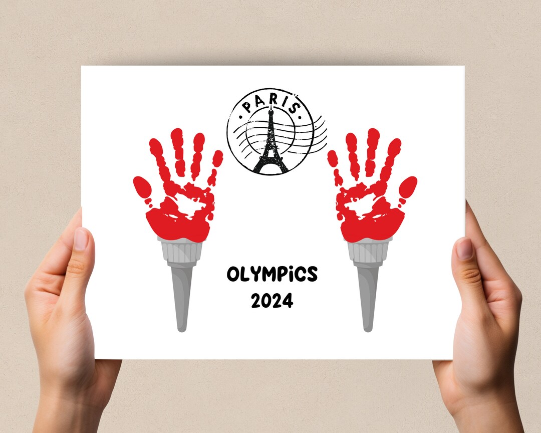 Summer Games Handprint Art, Handprint Craft for Babies, Toddlers ...
