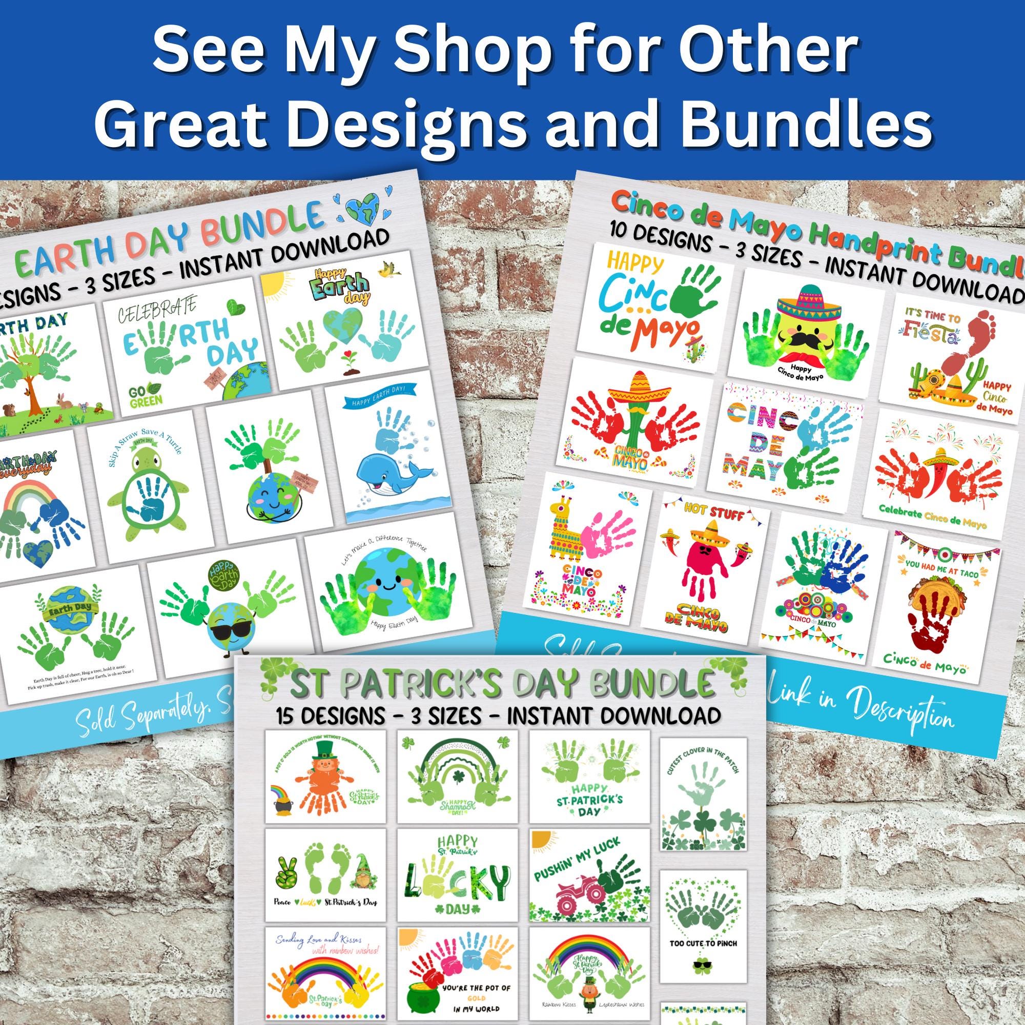 April Fools' Day Handprint Bundle, Handprint Craft, Preschool Handprint ...