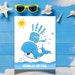 Summertime Handprint Art, Ocean Handprint Craft, Preschool Activity for ...