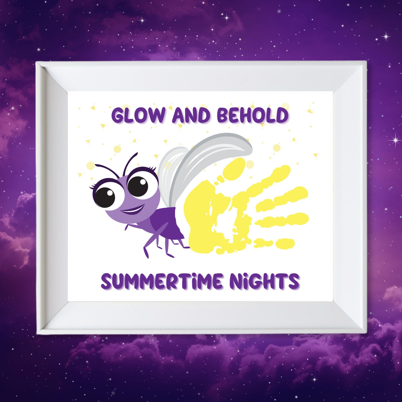 Summer Handprint Art, Craft Activity for Toddler Baby Kids, Preschool ...