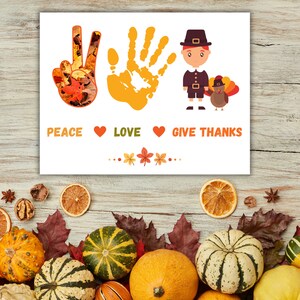 Thanksgiving Handprint Craft, Handprint Art, Preschool Activity for ...