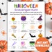 Halloween Scavenger Hunt, Halloween Printable Game for Kids and Adults ...