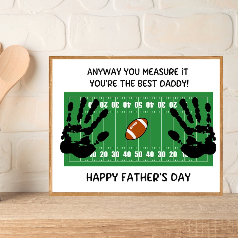 Father's Day Handprint Craft, Preschool Activity, Toddler Handprint ...
