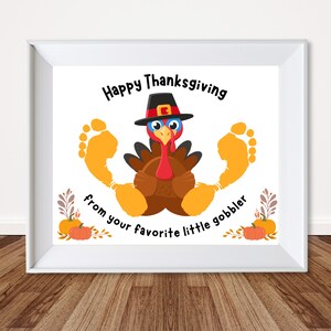 Thanksgiving Handprint Craft, Preschool Activity Baby Toddler ...