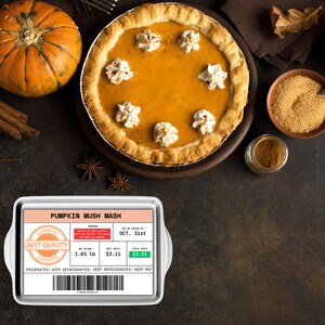 Halloween Meat Label, Fake Meat Label, Funny Fake Labels, Halloween ...