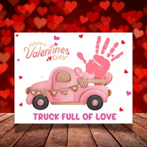 Valentines Day Handprint Art , Valentines Day Handprint Craft ...