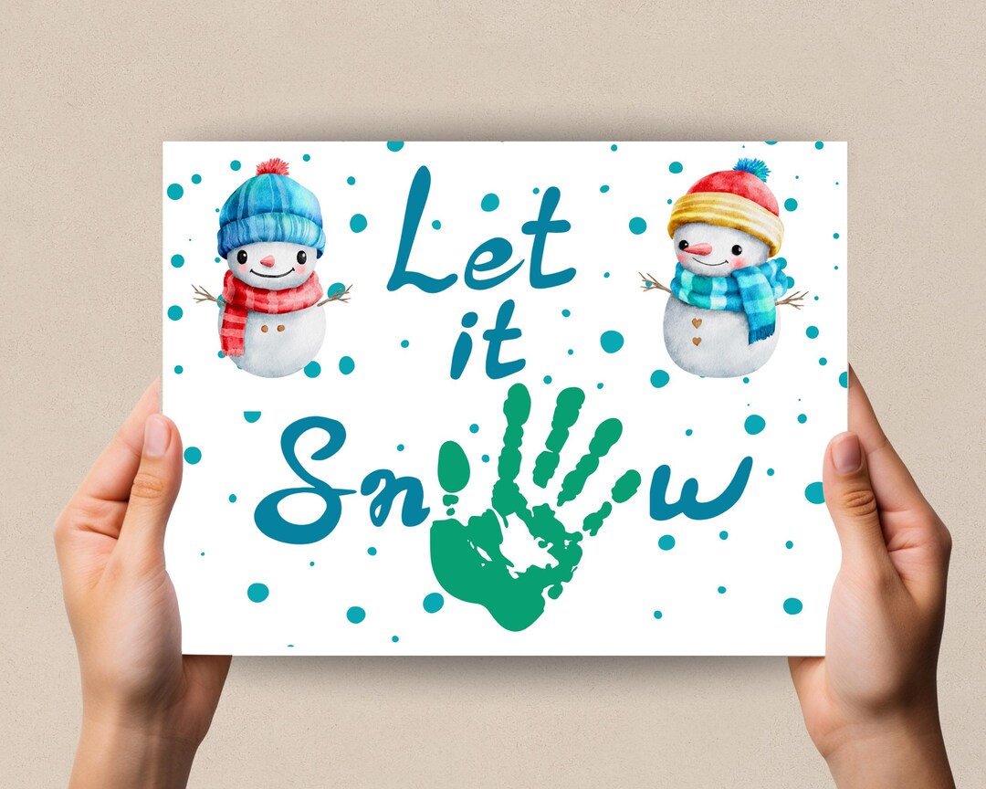 Winter Handprint Craft, Winter Handprint Art, Handprint Activity ...