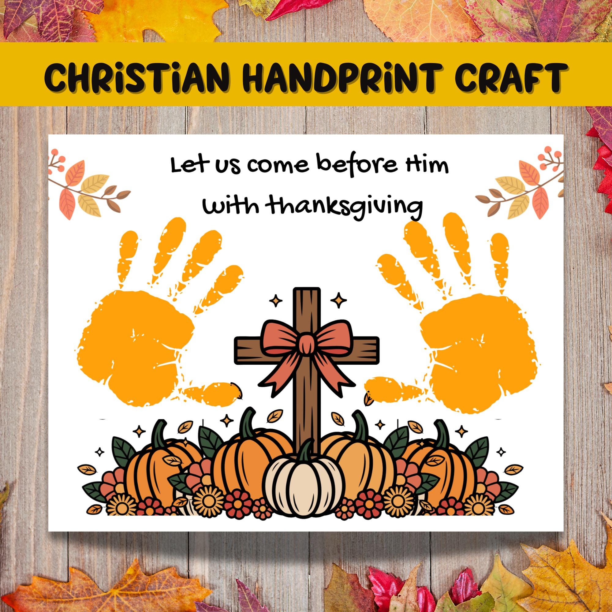 Christian Thanksgiving Handprint Craft, Jesus Handprint Craft ...