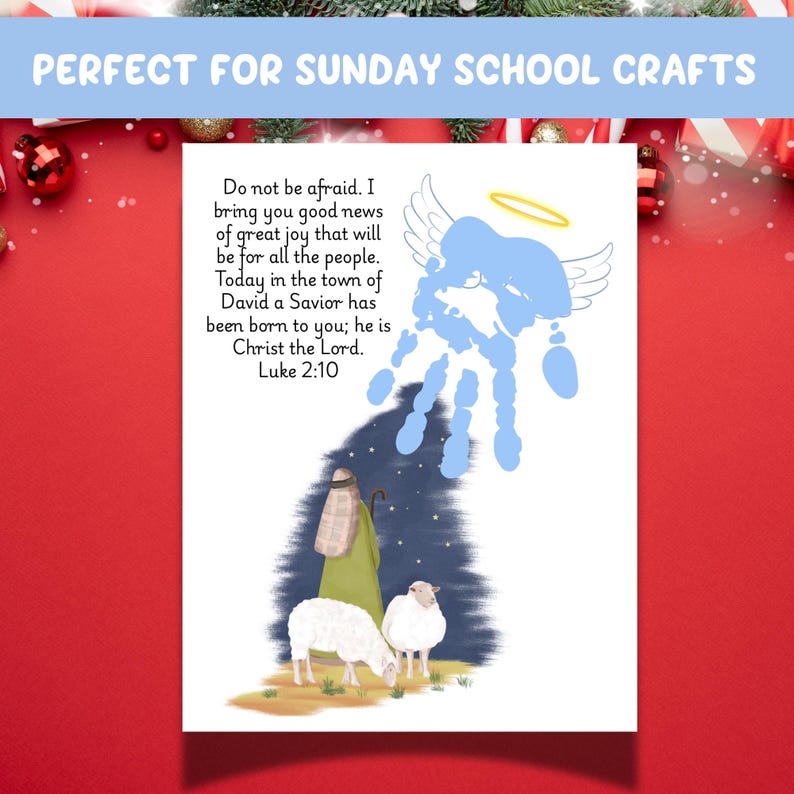 Nativity Handprint Art, Advent Sunday School Craft, Preschool Handprint ...