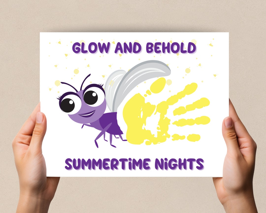 Summer Handprint Art, Craft Activity for Toddler Baby Kids, Preschool ...