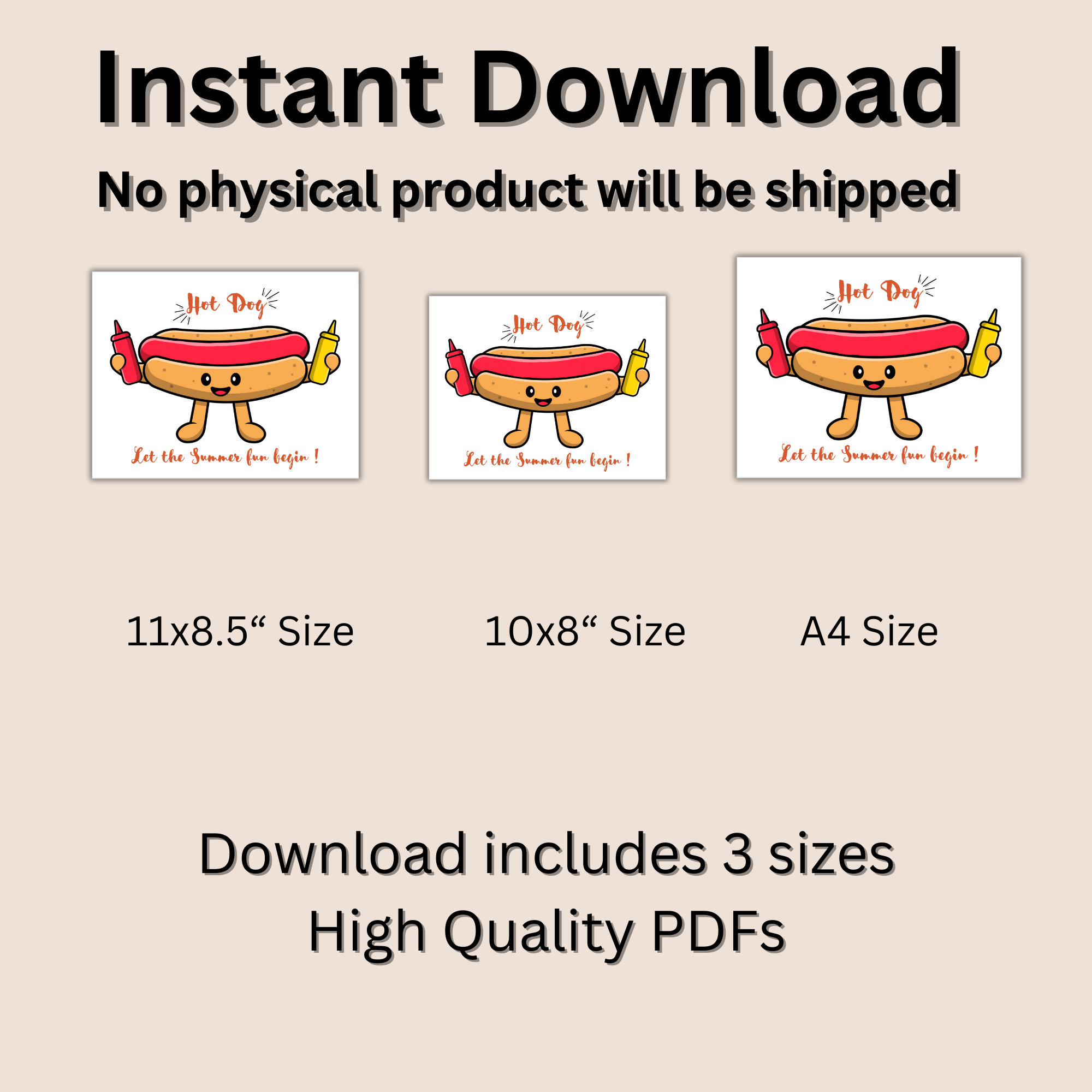 Summer Footprint Art. Hot Dog Craft for Babies, Toddlers. Fun Activity ...