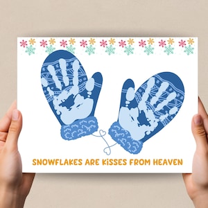 Winter Handprint Craft, Winter Handprint Art, Handprint Activity ...