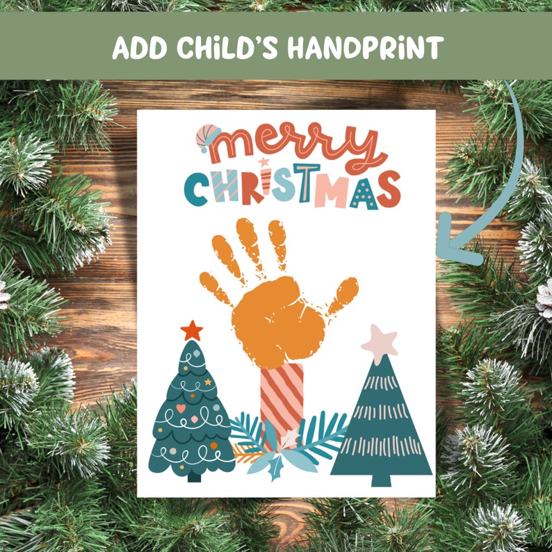 Christmas Handprint Craft, Handprint Art, Candle Preschool Activity ...