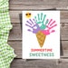 Summer Handprint Art, Preschool Handprint Craft Activity for Babies ...