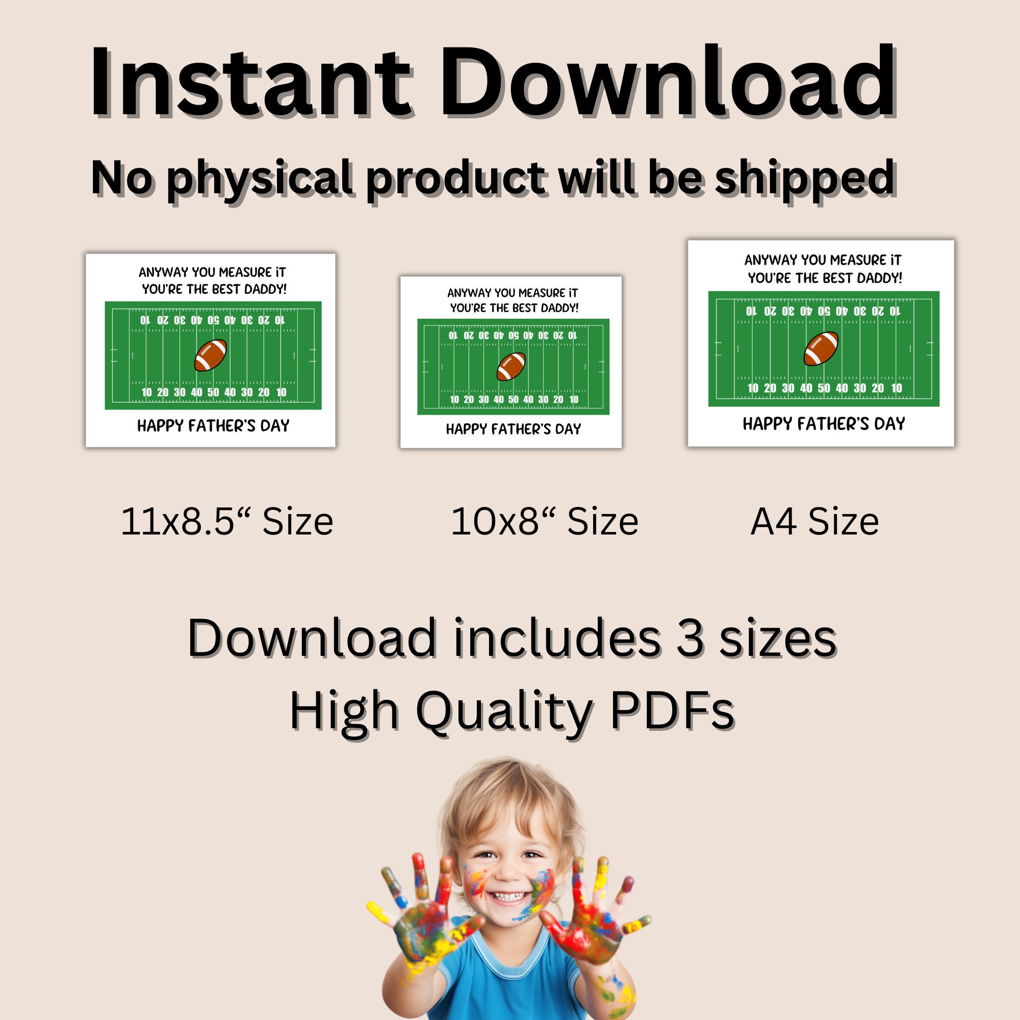 Father's Day Handprint Craft, Preschool Activity, Toddler Handprint ...