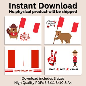 Canada Day Handprint Bundle, Handprint Craft, Preschool Handprint ...