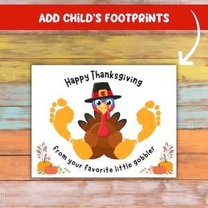 Thanksgiving Handprint Craft, Preschool Activity Baby Toddler ...