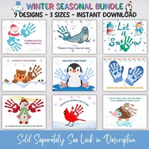 Winter Hedgehog Handprint Craft, Winter Handprint Art, Handprint ...