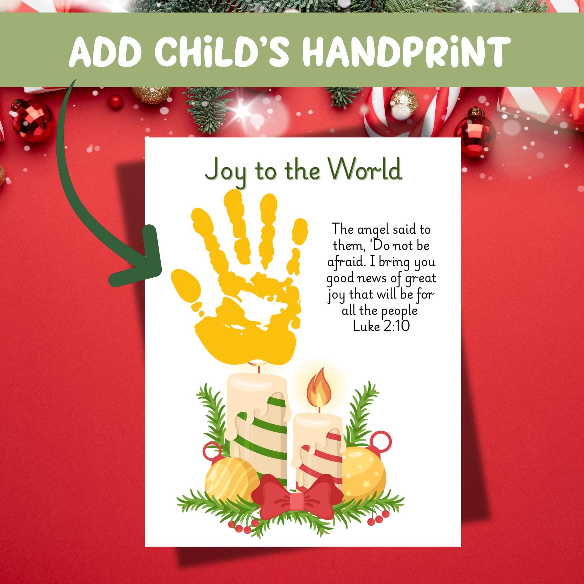 Nativity Handprint Art, Sunday School Craft, Preschool Handprint Craft ...