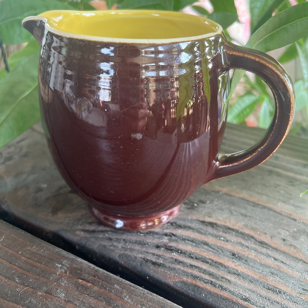 Yellow Pitcher - Etsy