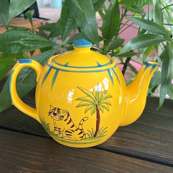 Yellow Teapot - Etsy