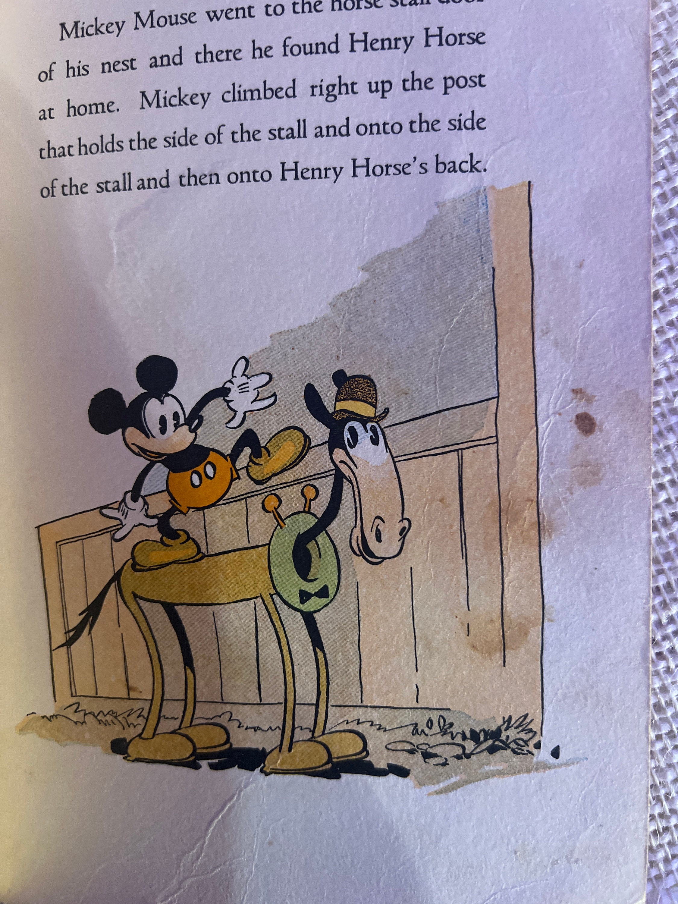 1931 the Adventures of Mickey Mouse: Book 1, Rar1931 Vintage 1st ...