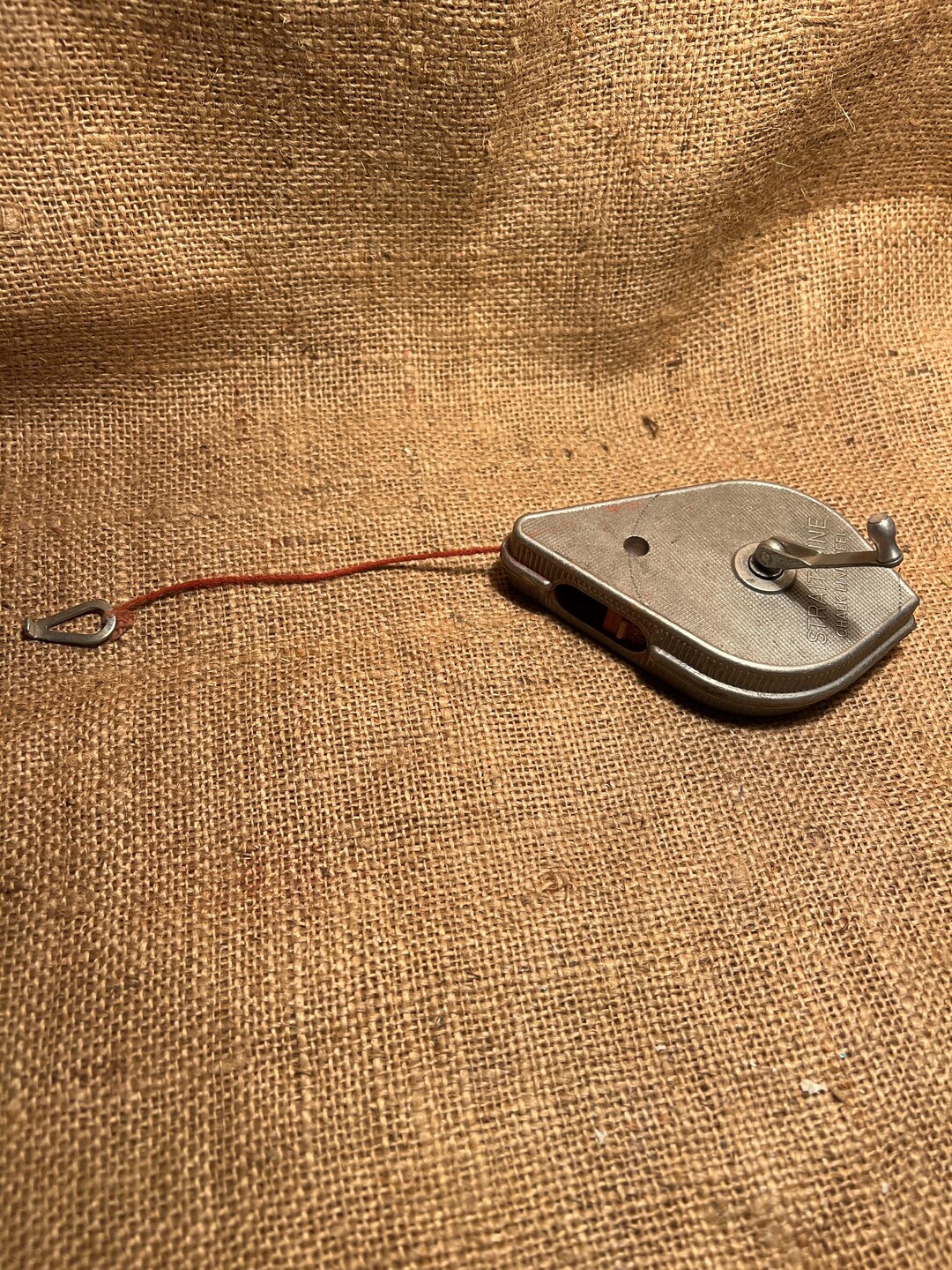 Vintage Plumb Bob Straight Line Chalk Reel - Great for All Carpenters ...