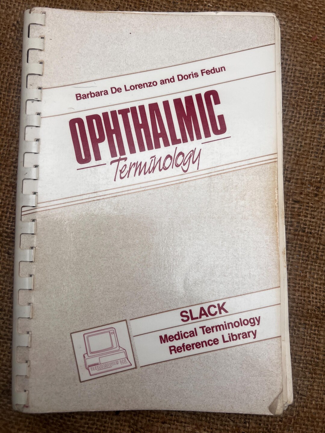 OPHTHALMIC TERMINOLOGY BOOK Medical Reference Spiral Bound 164 Pages - Etsy