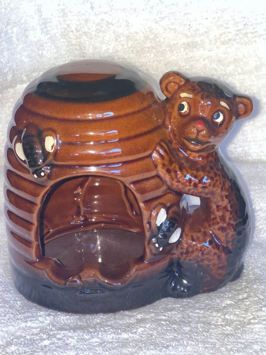 Vintage ADORABLE BEAR Ashtray Unique Fun Collectible Use for Other ...