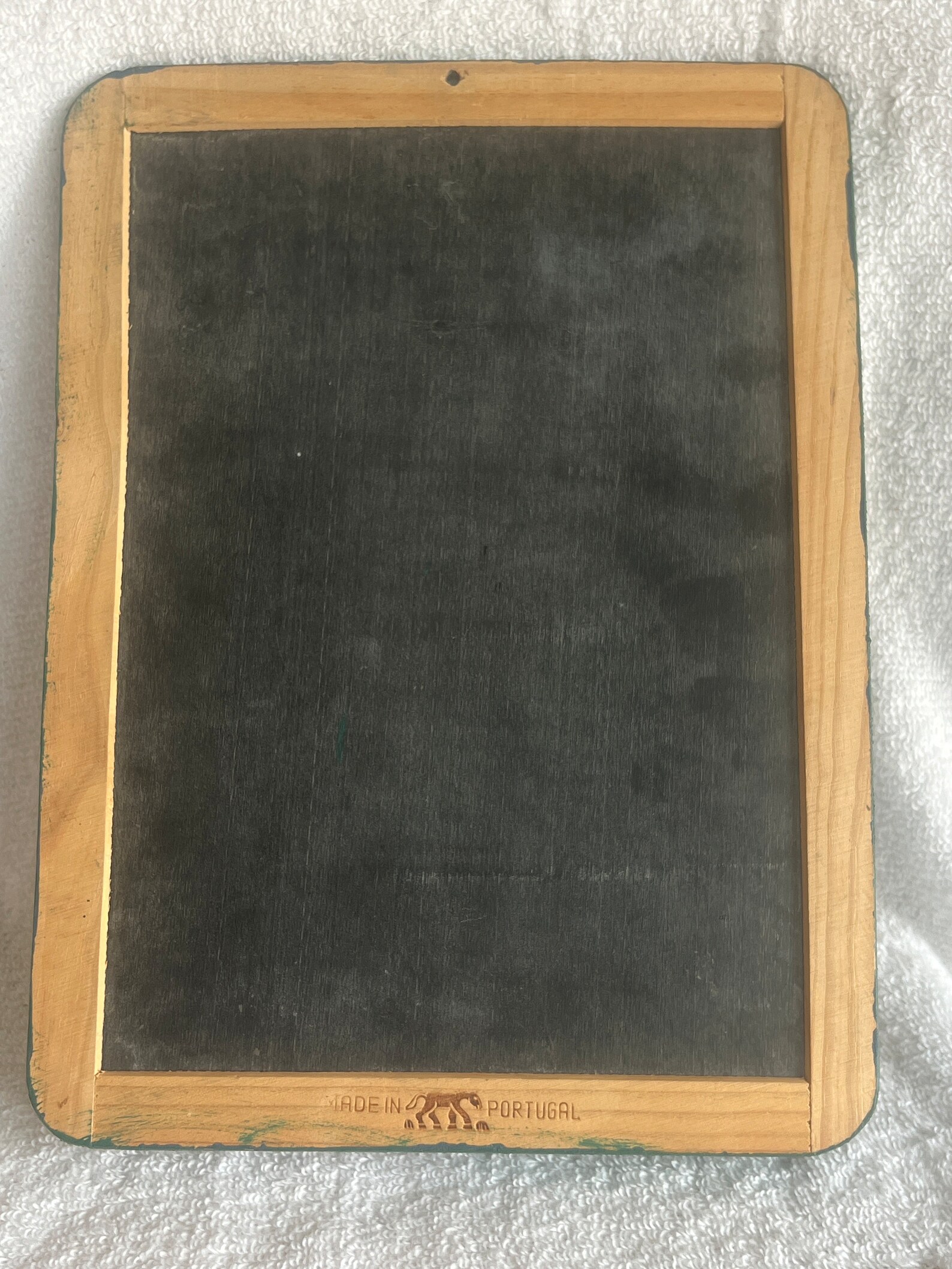 CHALKBOARD Two Sided With Attached Chalk Holder 11.5 X 8.5 Made in ...