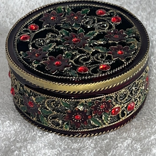 Metal Trinket Box - Etsy