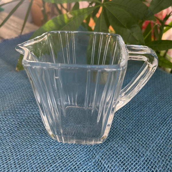Glass Syrup Pitcher - Etsy