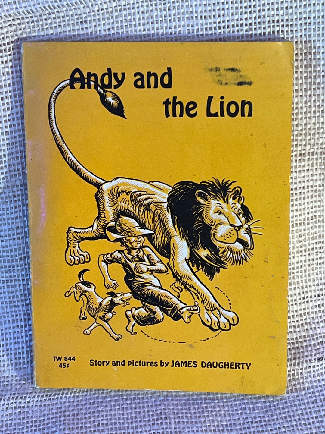 Vintage Book Andy and the Lion by James Daugherty 1967 1ST Scholastic ...
