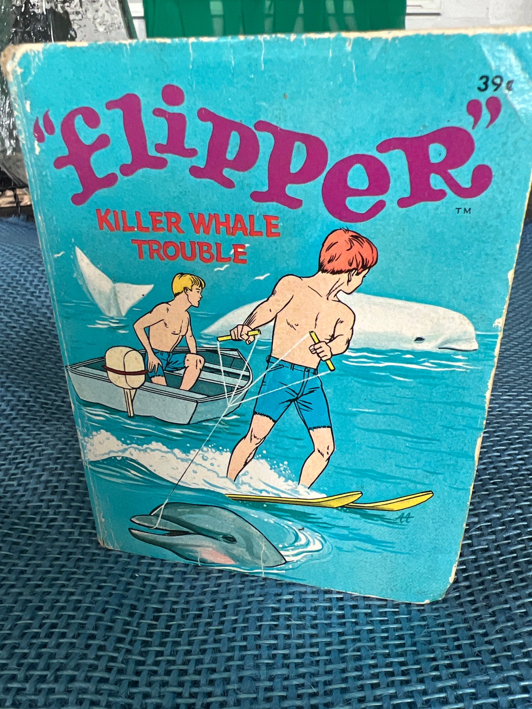 1967 BIG Little Book FLIPPER Vintage Book so Memorable - Etsy