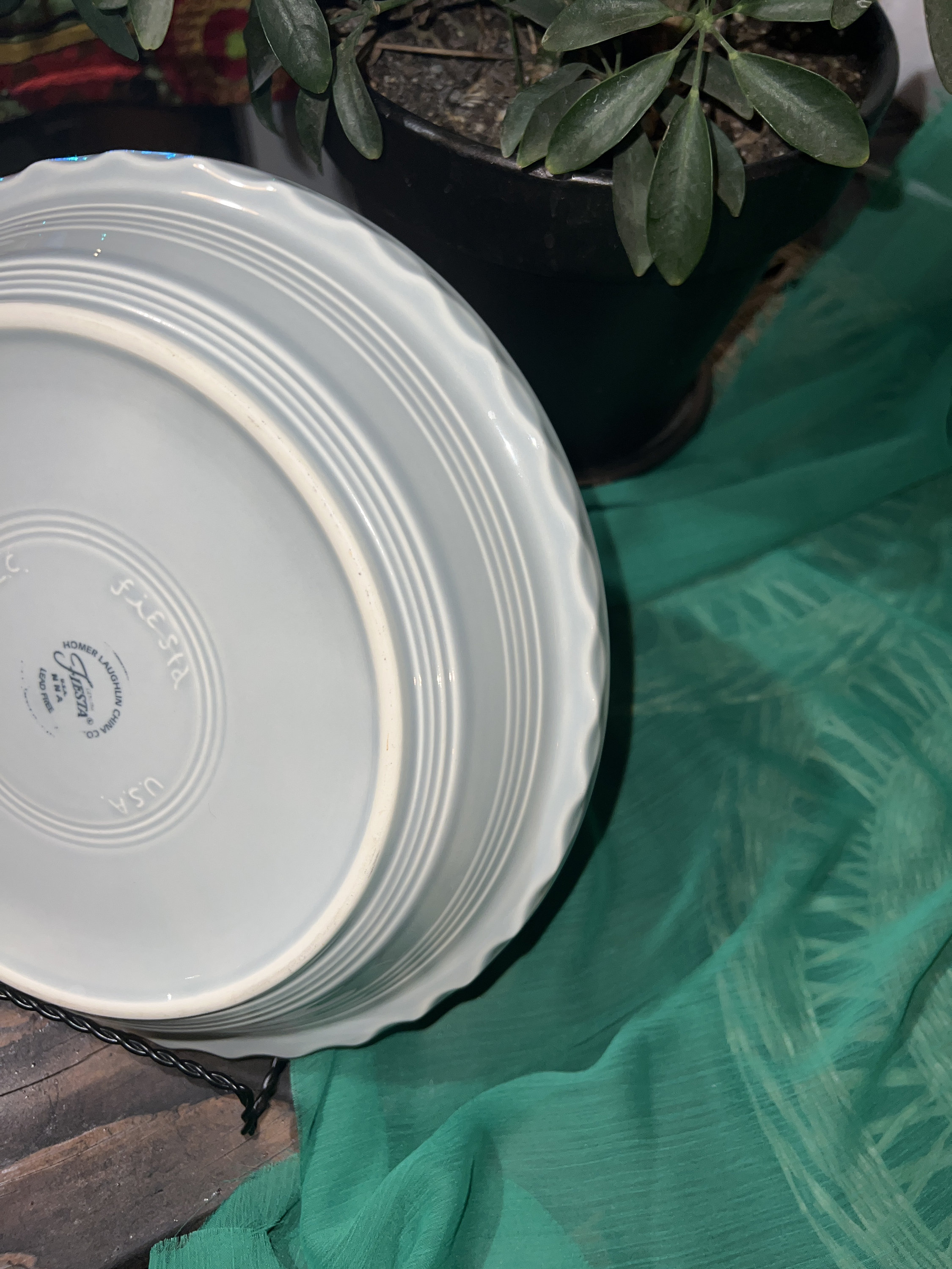 Vintage Fiestaware Beautiful Colored Pie Plate Baking Wear - Etsy