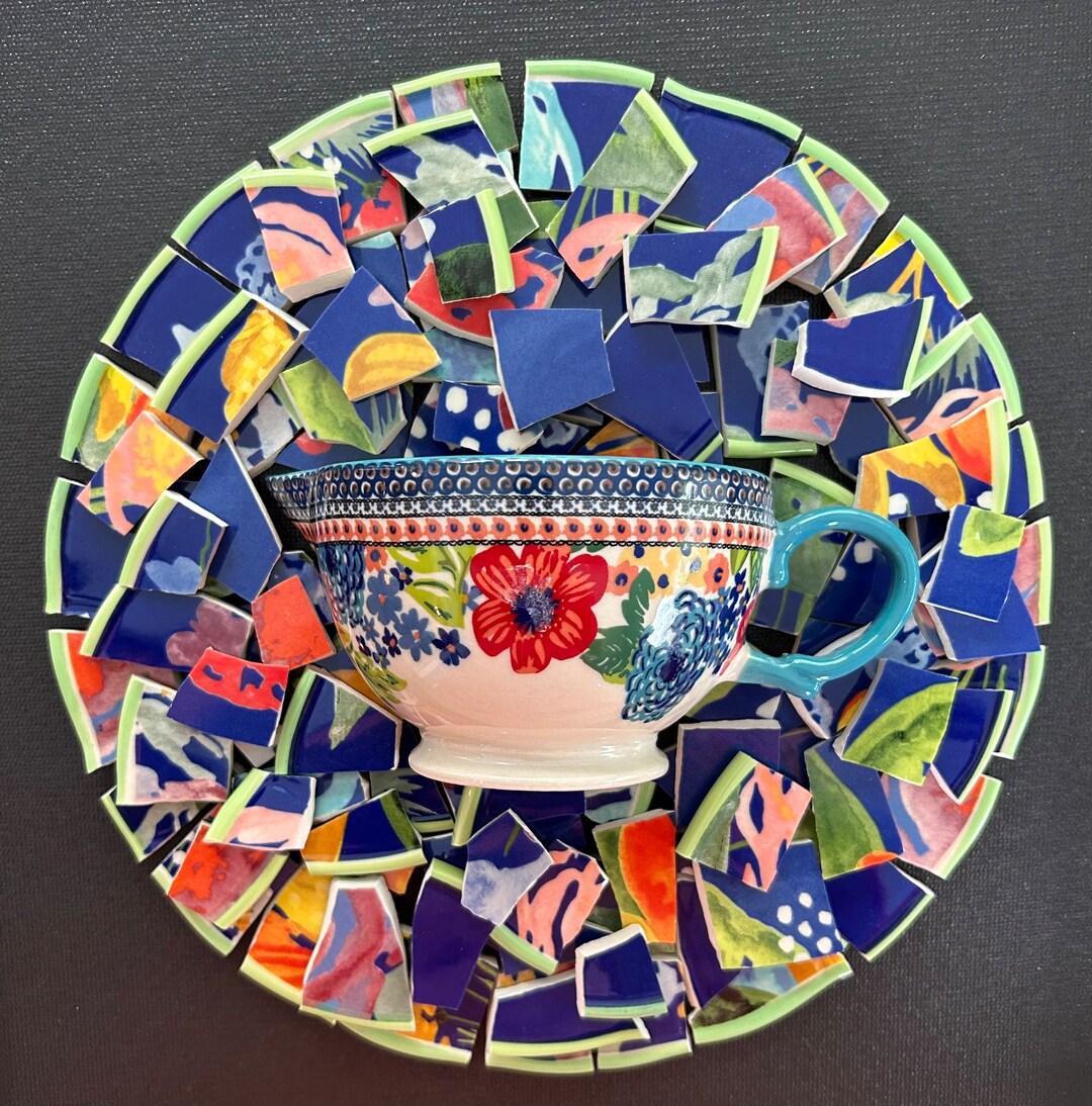 Broken China Plates, Mosaic Pieces, DIY Mosaic Supplies, Ceramic Pieces ...