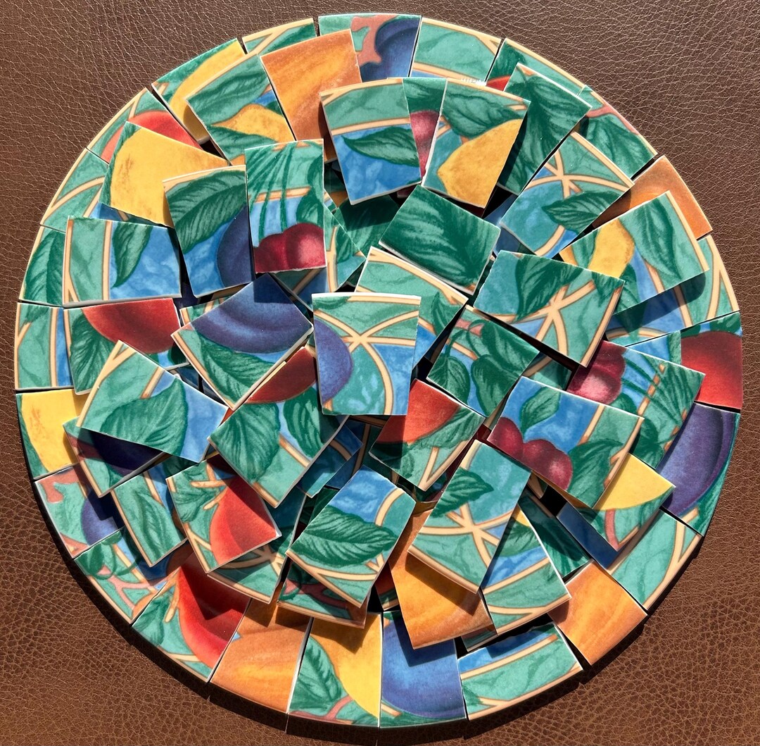 Mosaic Tile Pieces, Broken China, DIY Mosaic Supplies, Ceramic Pieces ...