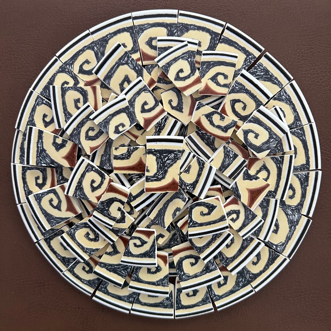 Mosaic Tile Pieces, Broken China Plates, DIY Mosaic Supplies, Ceramic ...