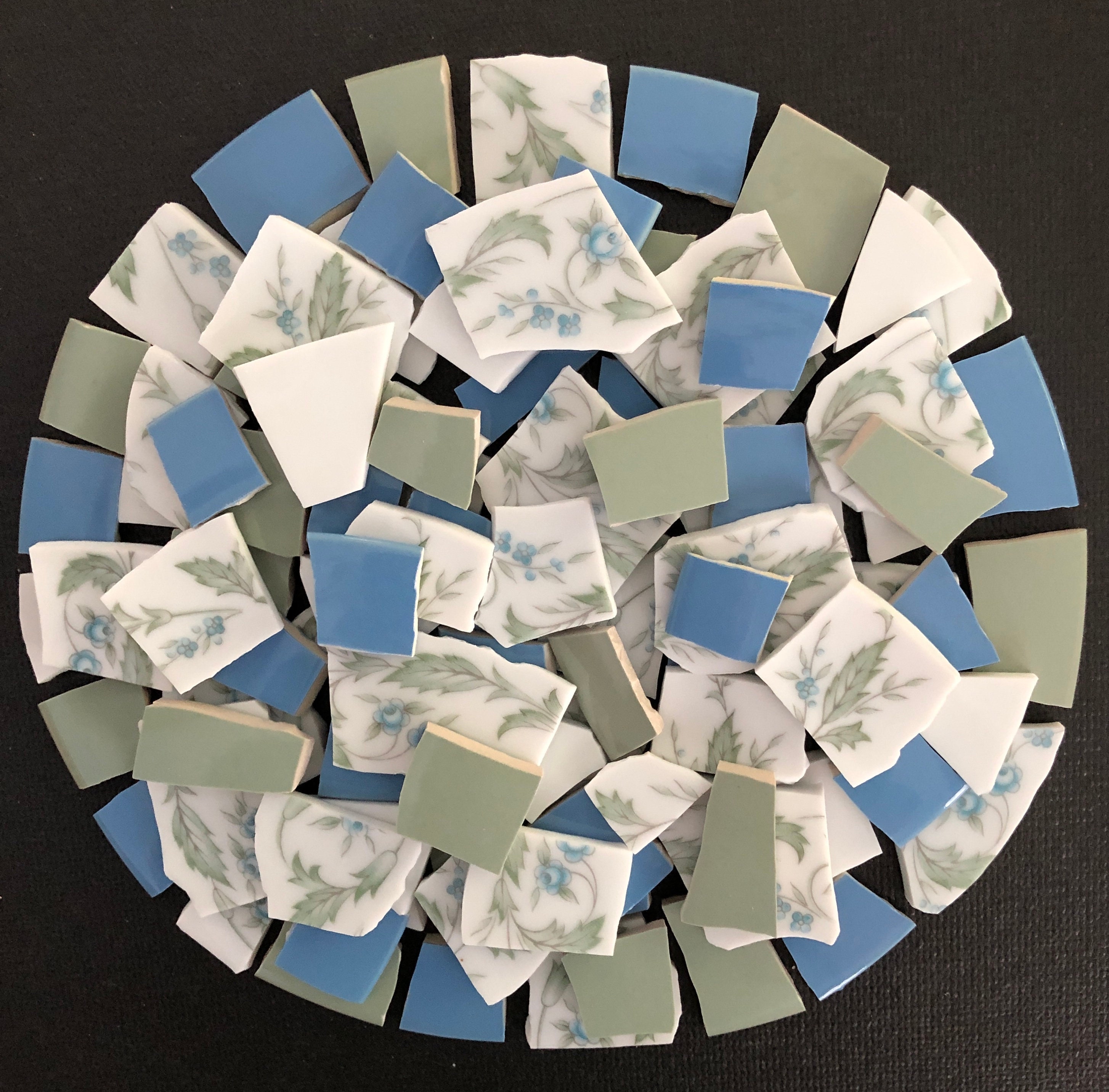 Broken China Pieces, Broken Dishes, Mosaic Pieces, Mosaic Tiles ...