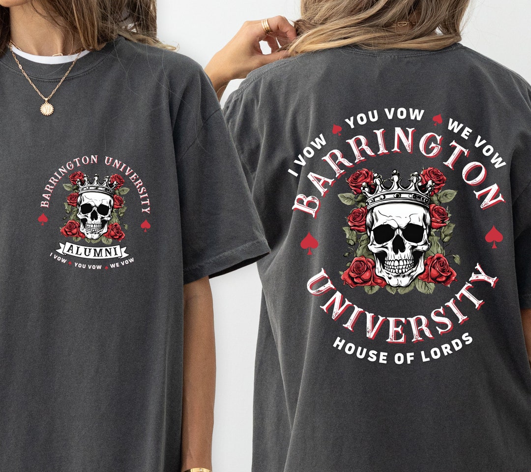 The Ritual Shirt Barrington University Dark Romance Reader Shirt, Smut ...