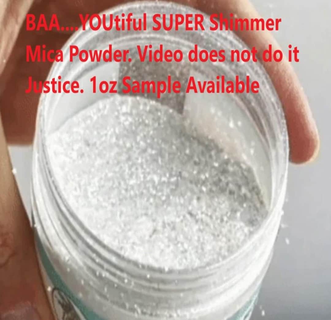 Super Shimmer Sparkle Mica Powder! for Resin, Cosmetics, Nail Art and ...