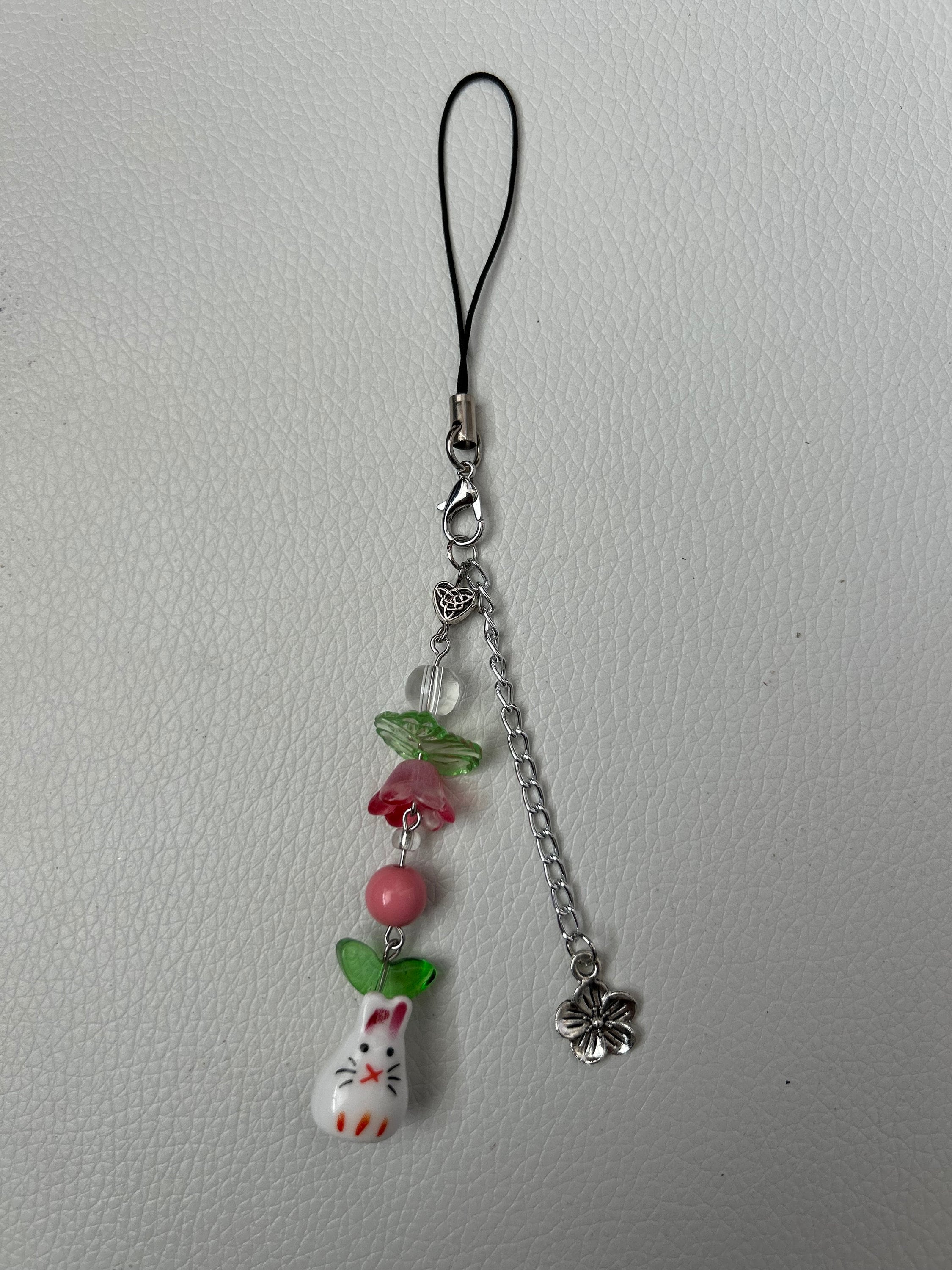 Bunny Keychain (opt. Phone Charm) - Etsy